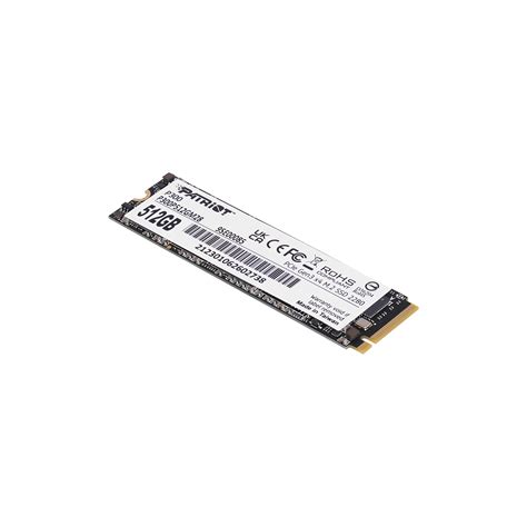 Patriot P300P512GM28 P300 Series 512GB 1700MB/1100MB PCIe 2280 M.2 SSD ...