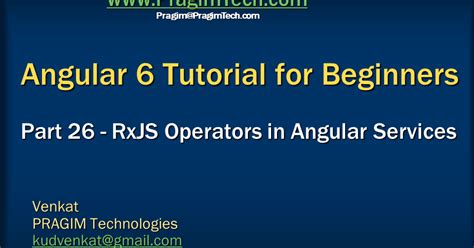 Sql Server Net And C Video Tutorial Rxjs Operators In Angular Services Slides