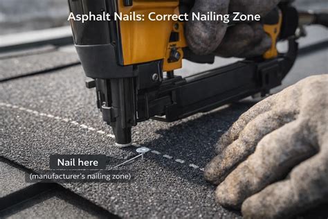 Asphalt Nails Complete Guide Sizes Types Where To Nail Shingles