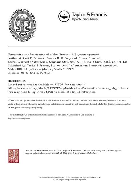pdf forecasting the penetration of a new product a bayesian approach