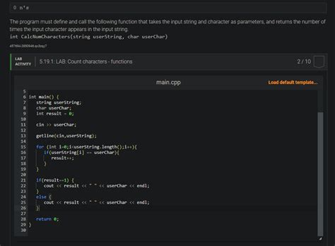 Solved C Please Count Characters Functions Write A