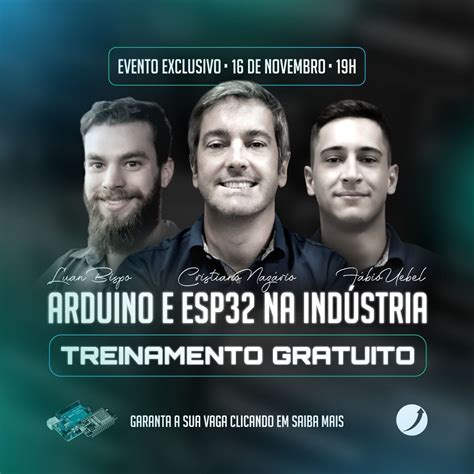 crescer indústria de automação no linkedin arduino esp32 industria