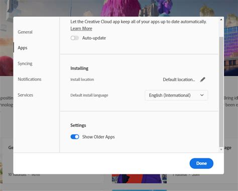 Cannot Install Older Versions Of Adobe Apps Help Adobe Product