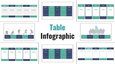 Free Table Infographic Template PowerPoint PPT Google Slides Download