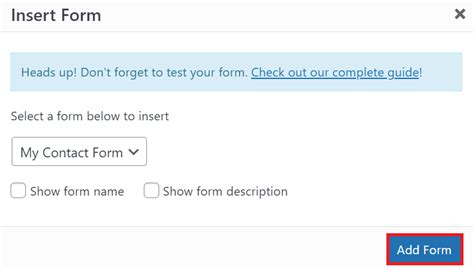 How To Create A WordPress Contact Form In Steps