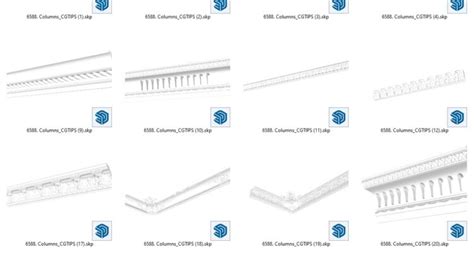 6588 Free Sketchup Columns Model Download Sketchup Models For Free Download