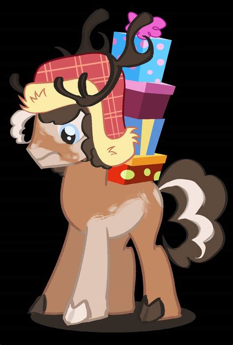 My Oc As A Reindeer In Mlp Style D By Lemnz0 On Deviantart