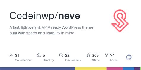 GitHub Codeinwp Neve A Fast Lightweight Ready WordPress Theme Built With Speed And