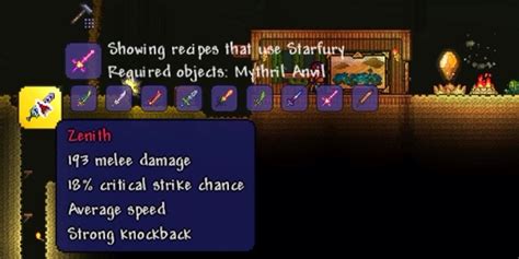 Terraria How To Get The Zenith Sword