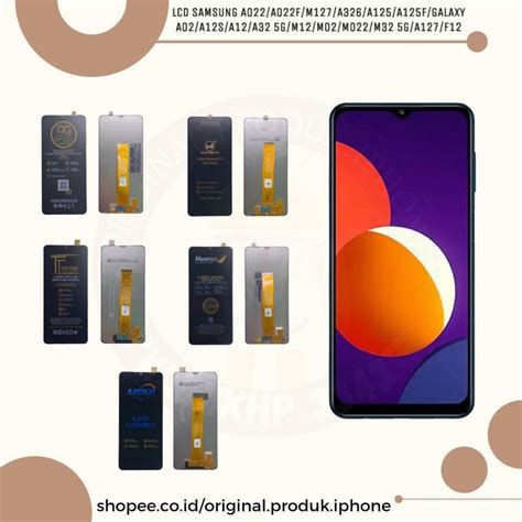 Jual Lcd Touchscreen Sam A022 A022f M127 A326 A125 A125f Galaxy A02 A12s A12 A32 5g M12 M02 M022