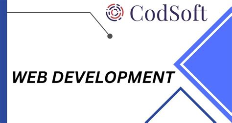 Web Development Internship Experience At Codsoft This Article Details