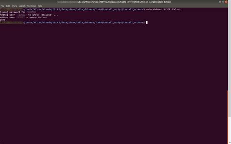vivado installing vivado v2019 2 linux dialout png [digilent reference]