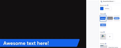 How To Add Text Banners Scrolling Tickers To Your Stream StreamYard