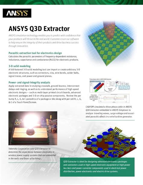 Pdf Ansys Q3d Extractor Flowcad · Ansys Q3d Extractor Ansys
