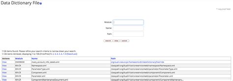 System Admin Data Dictionary In Use Kuali Research