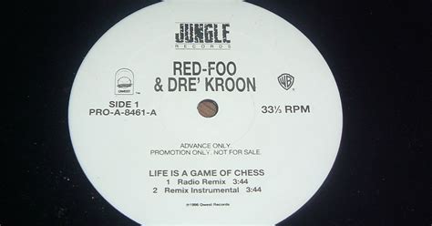 Wax Attack Red Foo And Dre Kroon Life Is A Game Of Chess Remix