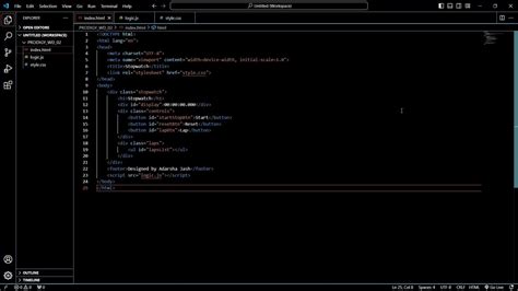 Adarsha Jash On Linkedin Intern Html Css Javascript