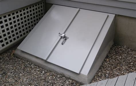 Window Well And Cover Combo Unit Steelway Cellar Doors
