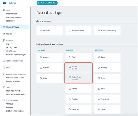 Create A Quote And Sales Order Raynet Crm Knowledge Base