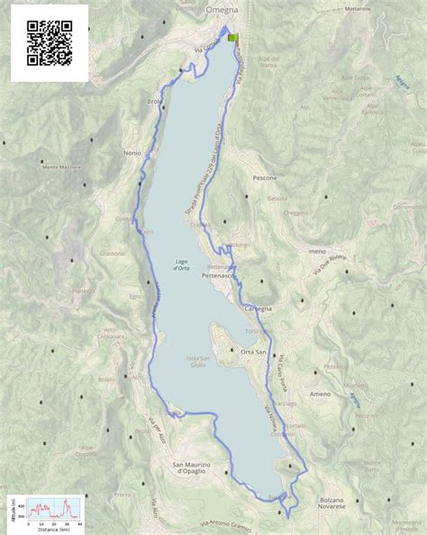 Anello Azzurro Del Lago D Orta Percorso In Bici Sul Lago Maggiore