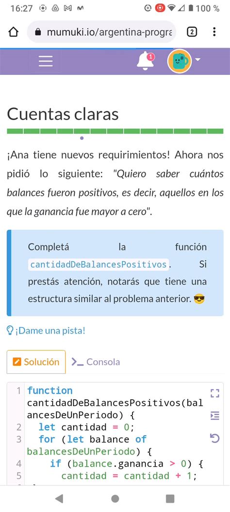 Capitulo Javascript Lección 7 Recorridos Rprimeretapaargprogram