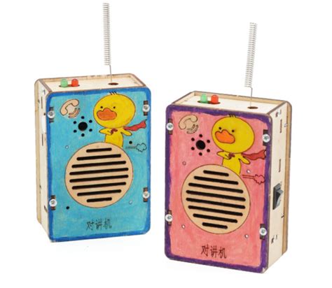 Hot Selling Steam Wooden Toys Diy Intercom