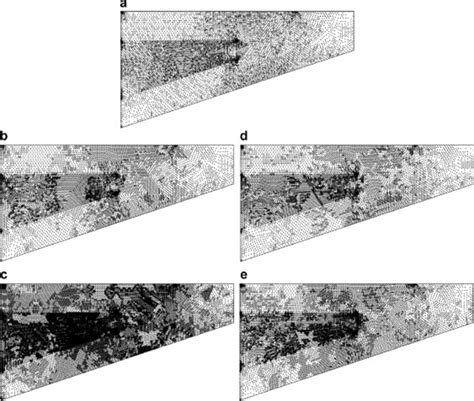 The Resulting Nodes Of Finite Element Meshes Obtained Using The Markers