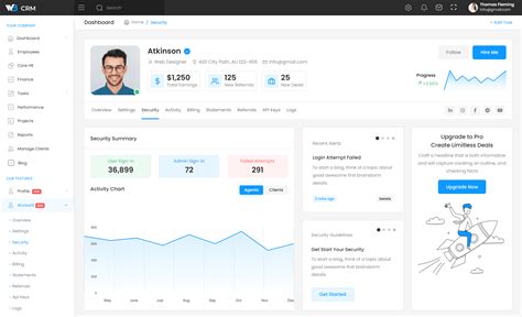 W3crm Bootstrap Admin Dashboard Template
