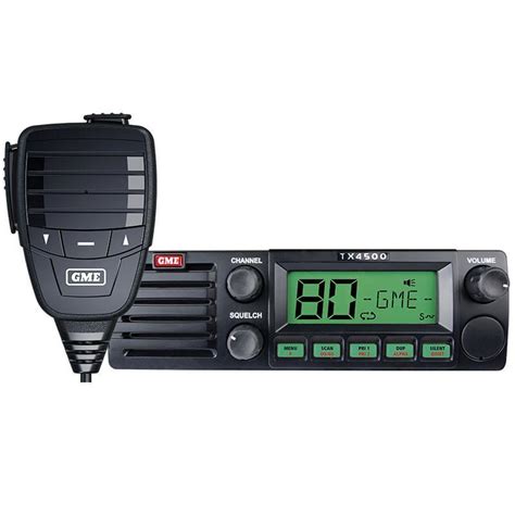 Gme Tx4500s 5 Watt Din Mount Uhf Cb Radio With Scansuite™ Auto