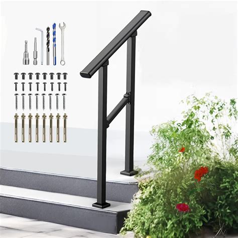 Handrails For Outdoor Steps 2 Step Handrail And Indoor Stair Railing Kit