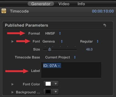 FCP X Adding Timecode To Clips Larry Jordan