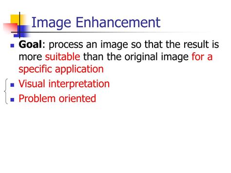 Ppt Chap 3 Image Enhancement In The Spatial Domain Powerpoint Presentation Id5991394