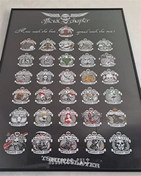 Hellfest Cult Chapter Poster Tshirtslayer Tshirt And Battlejacket Gallery