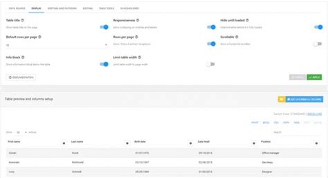 Create Interactive And Responsive Tables And Charts With Wpdatatables