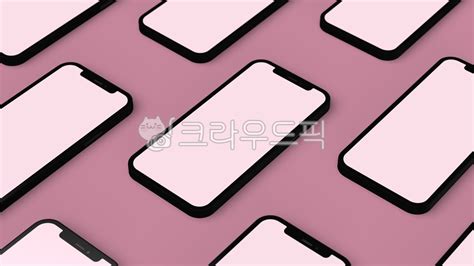 핸드폰 연출컷 아이폰 배경 광고 사진 이미지 일러스트 캘리그라피 Rere작가