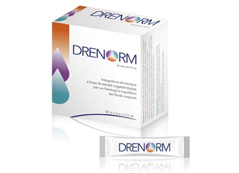 Drenorm | Integratori dietetici | Drenanti | Dietosystem