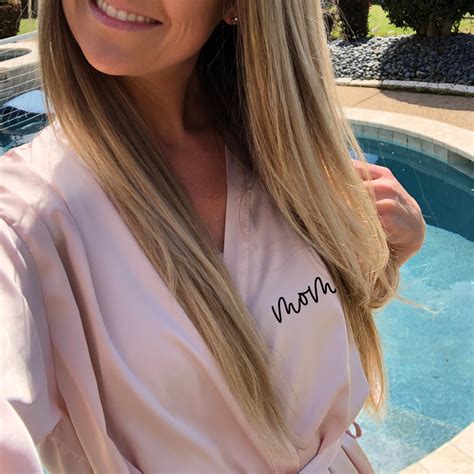 Satin Lace Robe For Mom Everything Decorated