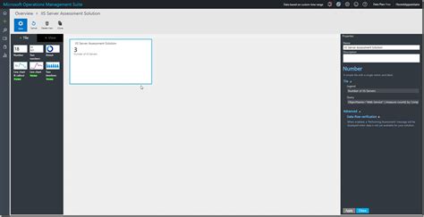 Create Your View In OMS For IIS Servers