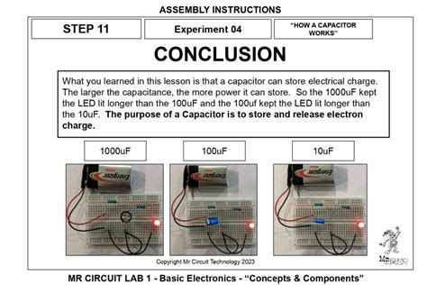 MC Mr Circuit Lab Experiment How A Capacitor Works MrCircuitTech