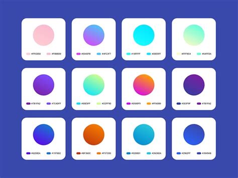 adobe xd gradients free psd templates