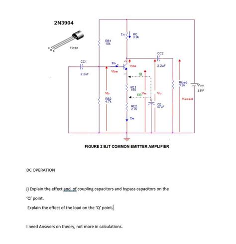 solved dc operation j explain the effect and of coupling