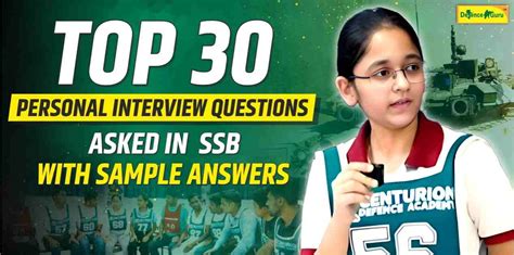 SSB Interview Questions For The Indian Army