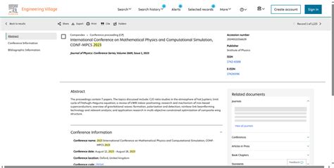 第三届国际数学物理与计算模拟国际学术会议（conf mpcs 2025） 易达威学术出版社