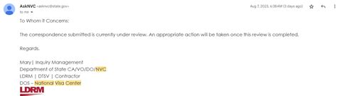 Nvc K1 Visa Pending K 1 Fiance E Visa Case Filing And Progress Reports Visajourney