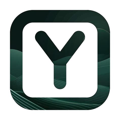 Premium Photo Square Y Icon Dark Green Lines Texture