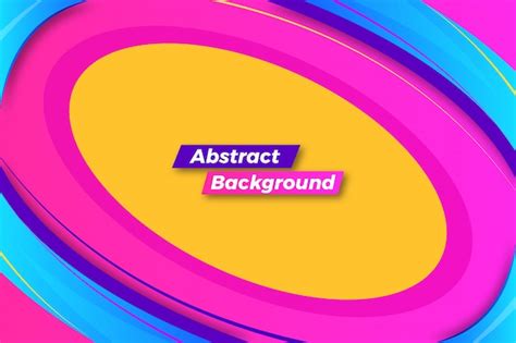 Premium Vector Abstract Frame Background Made With Colorful Shapes Design