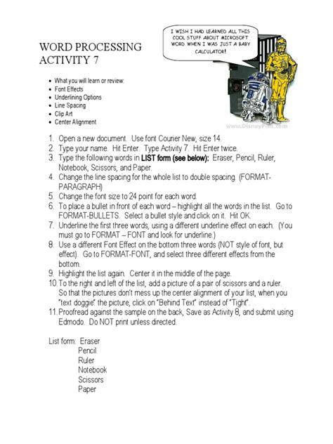 Word Processing Clipart Free Images At Vector Clip