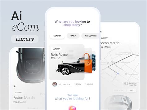 ai ecommerce app design by lazy kar for lazyinterface ui ux team on