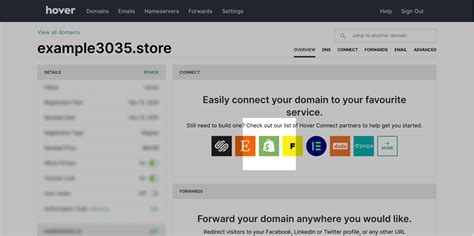 Shopify Help Center Connecting A Hover Domain To Shopify