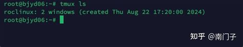 Linux 应用多开的正确打开方式：tmux 知乎